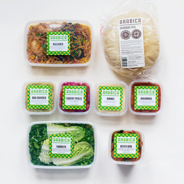 Vegan Meze Selection – Middle Eastern Feast | Shop Arabica London